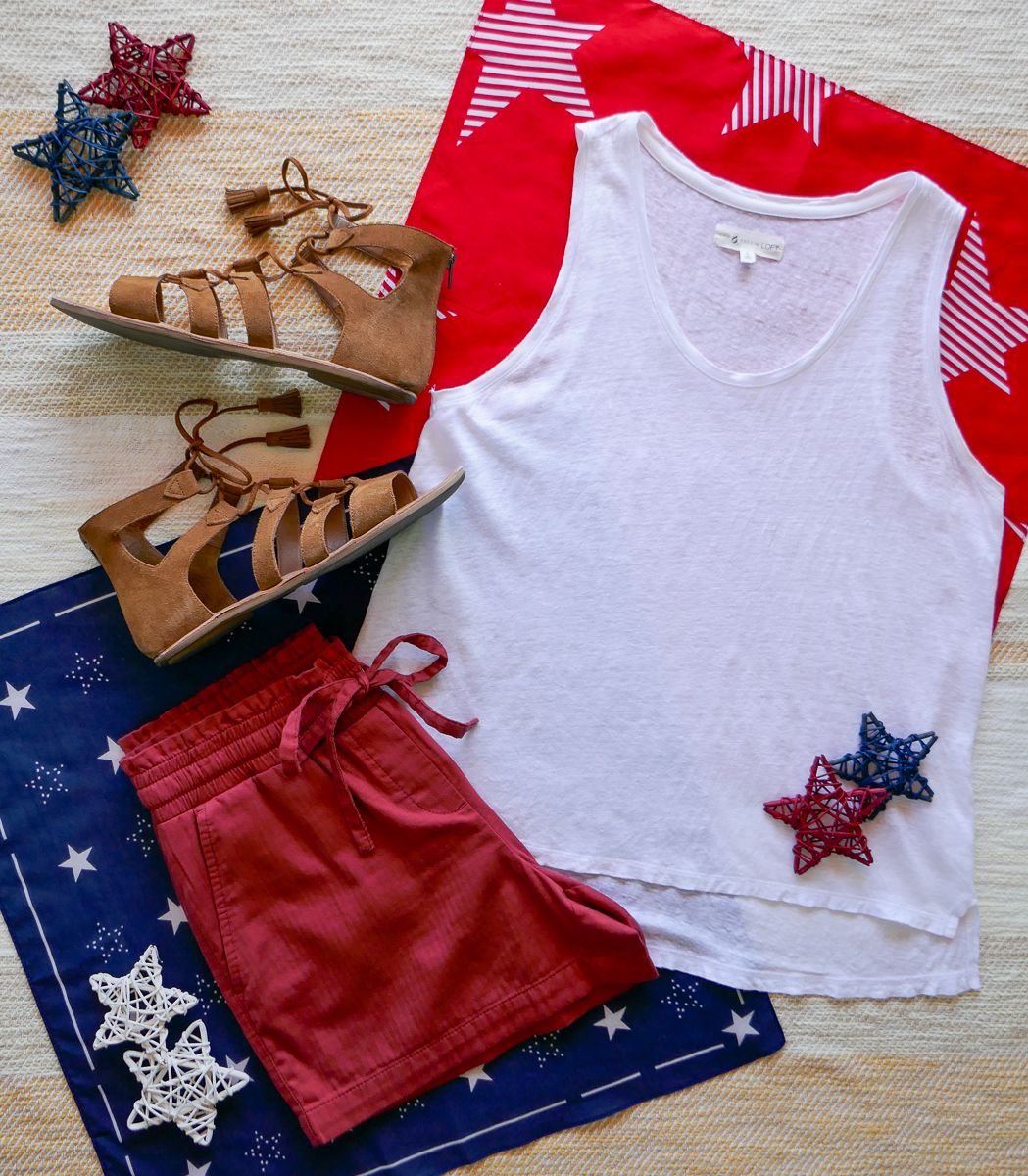 Patriotic Outfits: Memorial Day & July 4th | The Spunky Curl